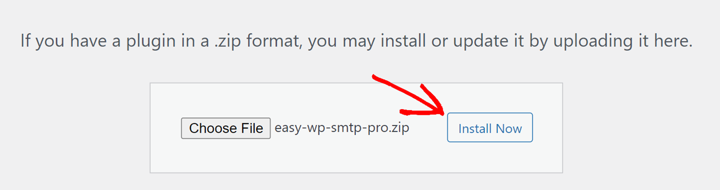 Installing the Pro Plugin - Easy WP SMTP