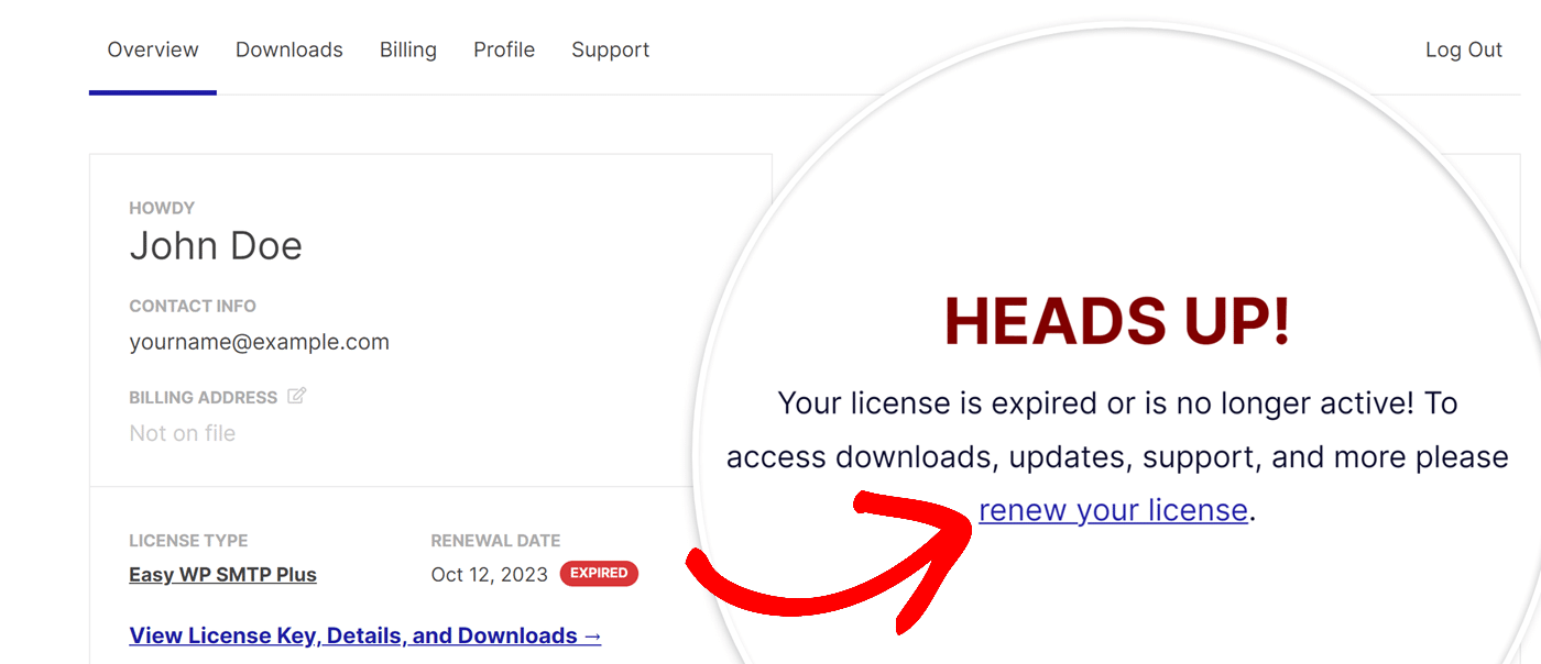 Renewing Your License - Easy WP SMTP