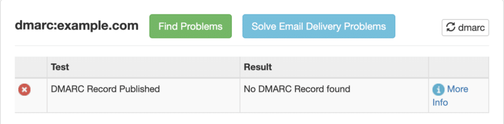 Adding a DMARC Record