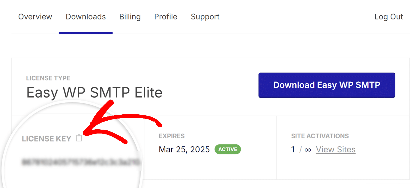 Verifying Your License - Easy WP SMTP