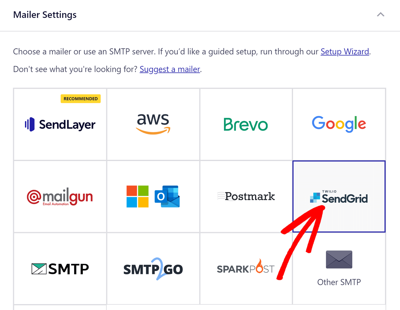 Setting Up the SendGrid Mailer - Easy WP SMTP