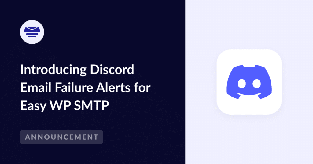 Introducing Discord Email Failure Alerts for Easy WP SMTP